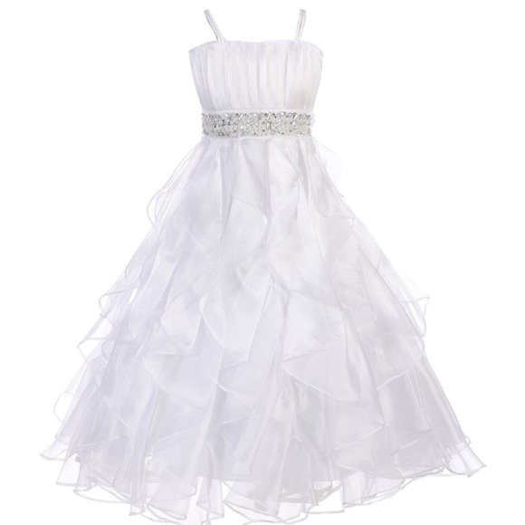 Bny Corner | Dresses | Toddler Girl Sleeveless Fabulous Communion ...